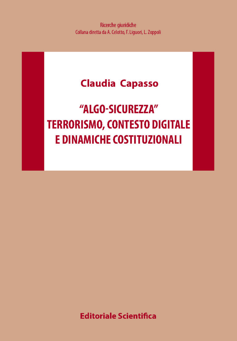 "Algo-sicurezza". Terrorismo, contesto digitale e dinamiche ...